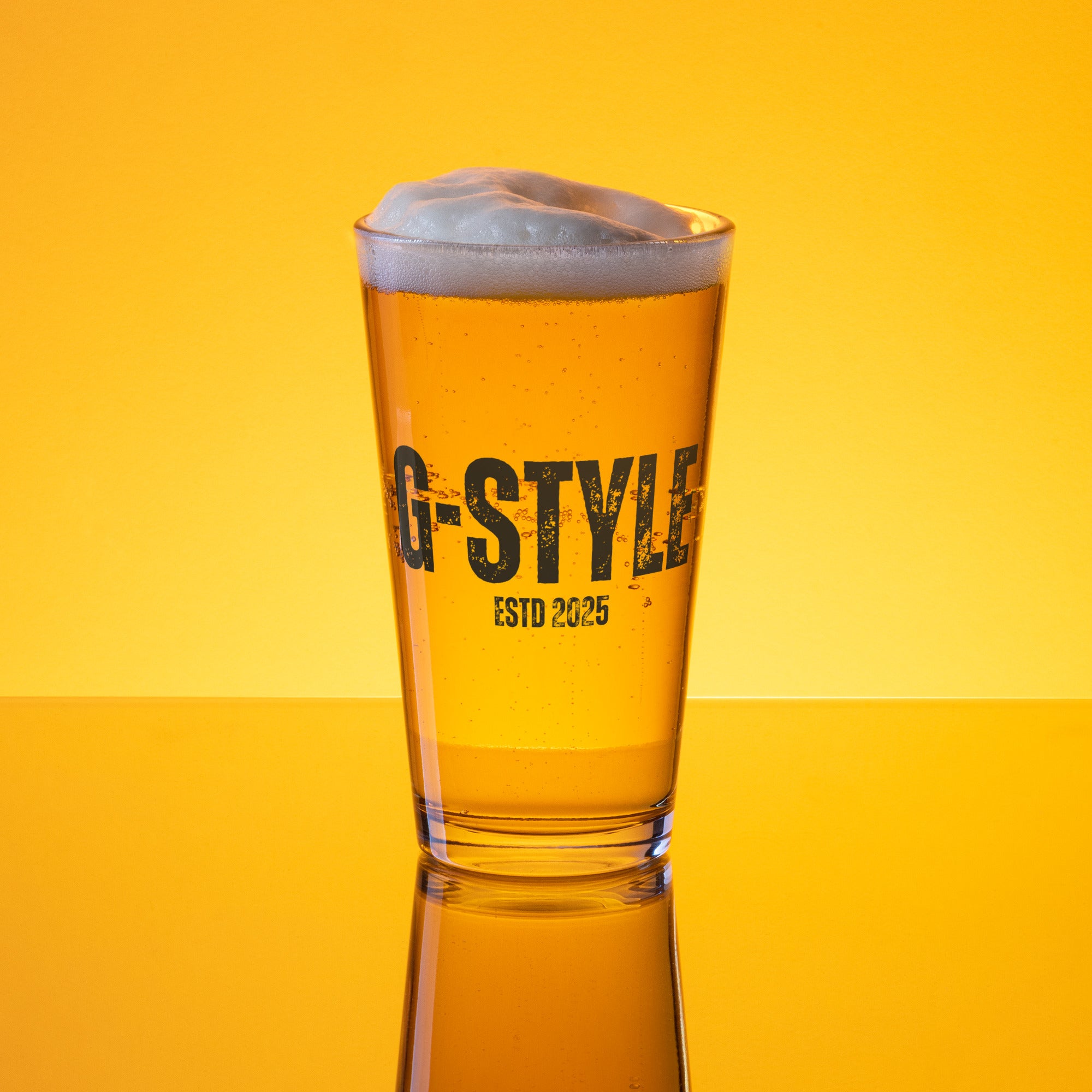 G-Style Pint Glass